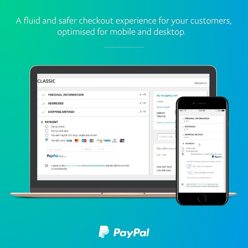 PayPal Official Module - PrestaShop Addons