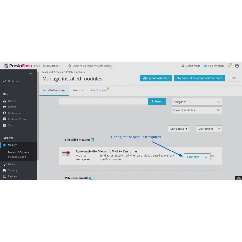 Automatically Discount Voucher Mail To Customer