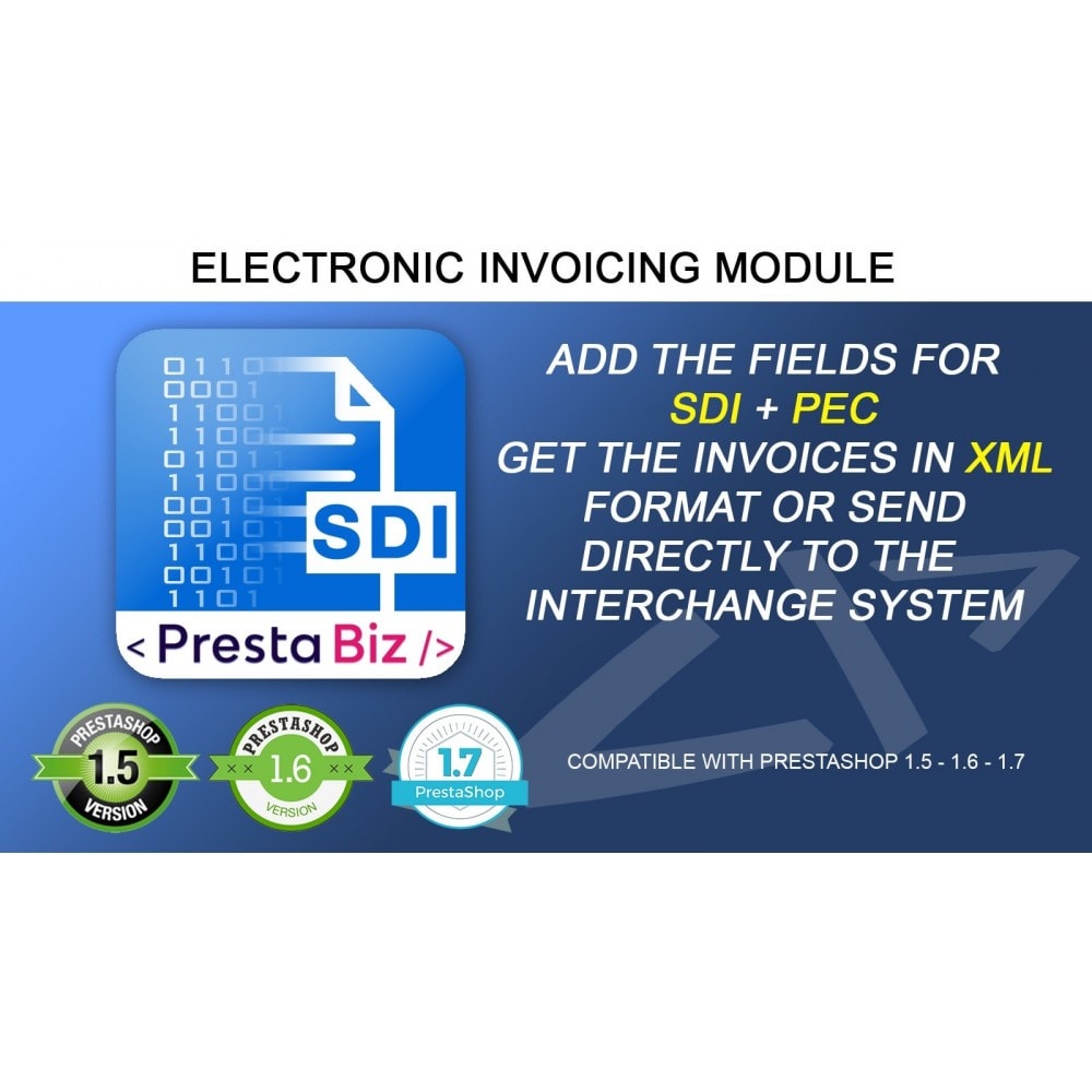 Electronic Invoicing with SDI Sending