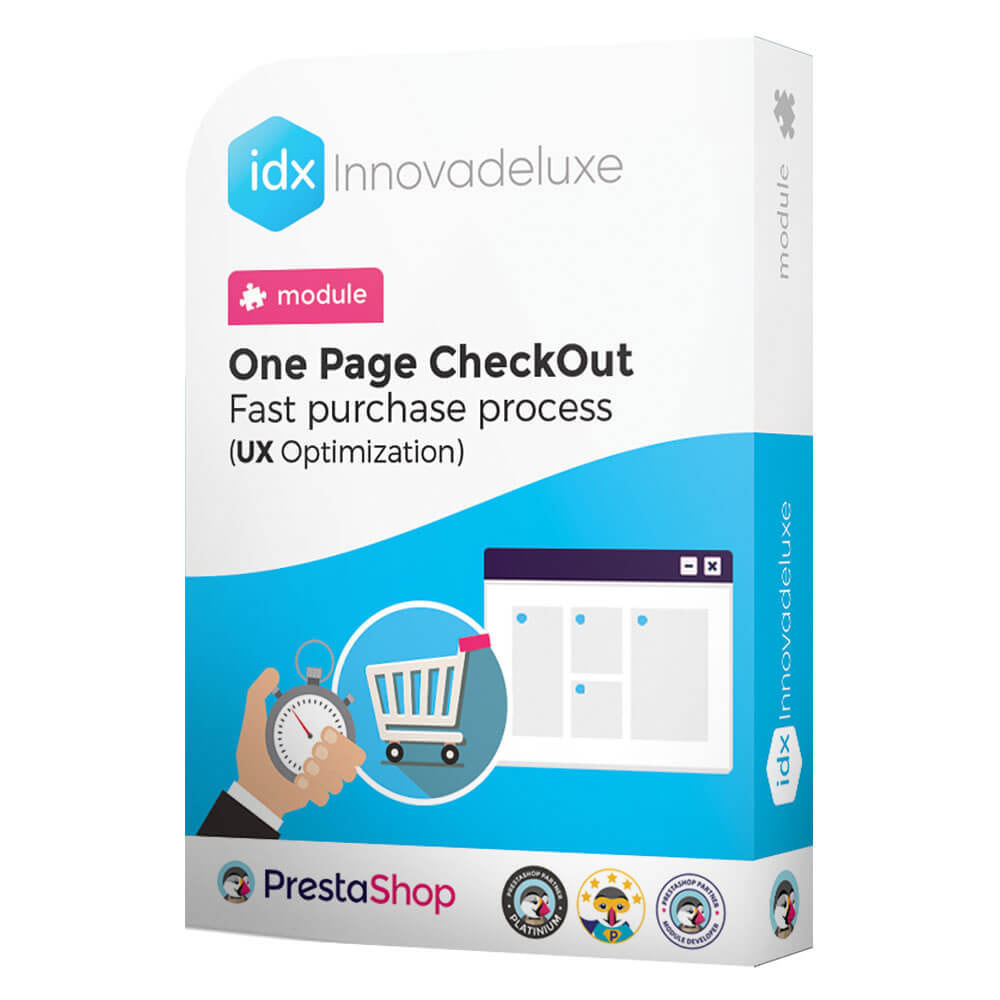 One page checkout - Fast purchase process