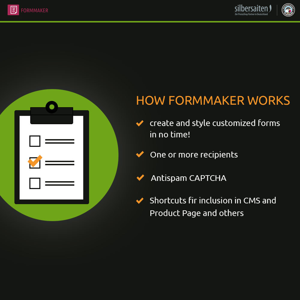 Form Maker - custom contact forms and product forms