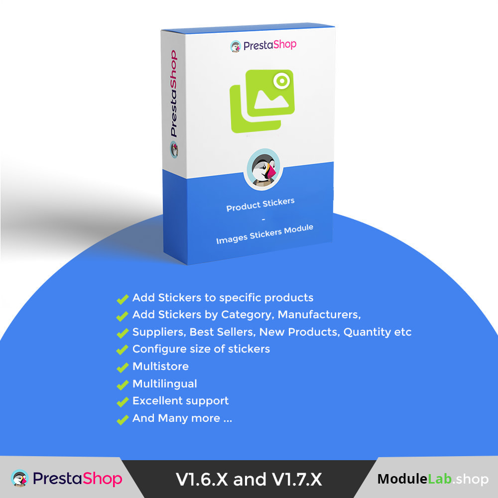 Product Label and Stickers Module