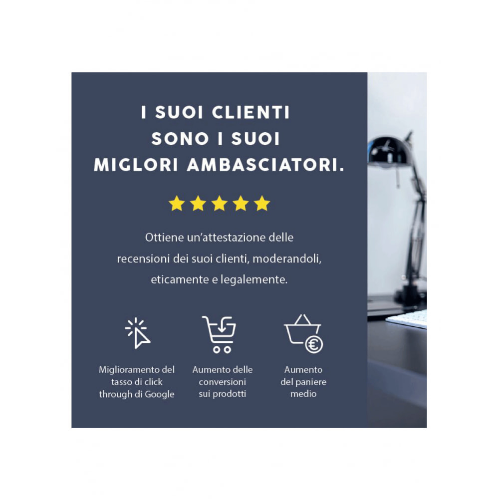 Recensioni cliente - Società Recensioni Garantite