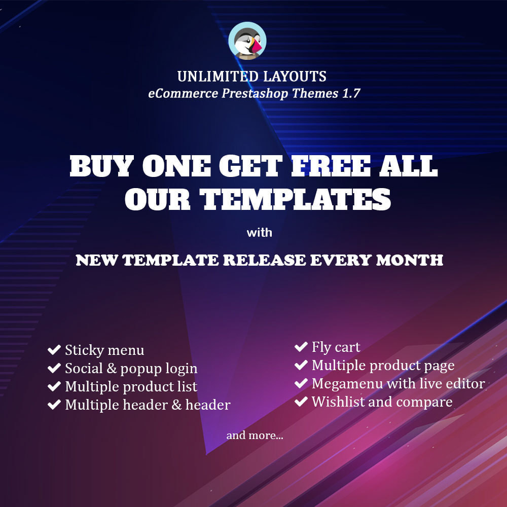 Buy one get all - Build your store too easy!