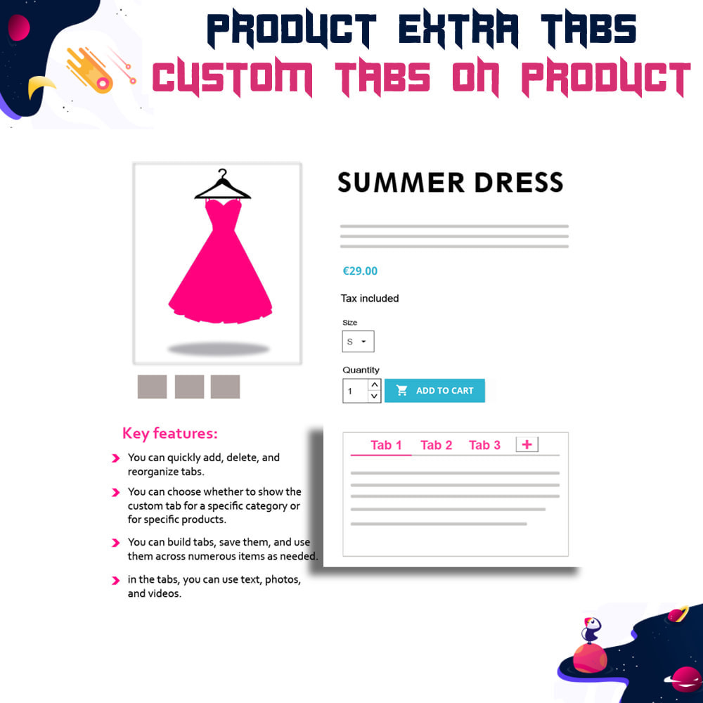 Product Extra Tabs - Custom Tabs On Product