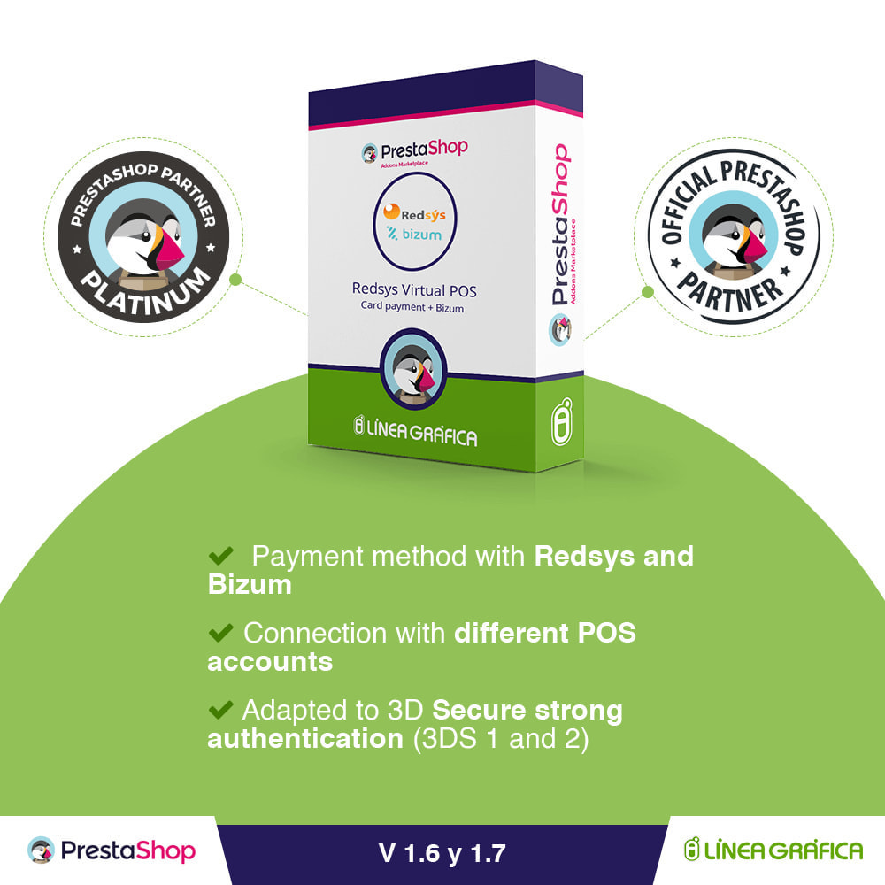 REDSYS POS Card Payment (Bizum + Fee + Discount)