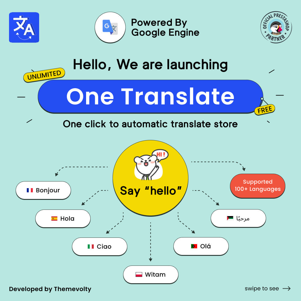 Traduire AI One Traduire gratuite illimitée