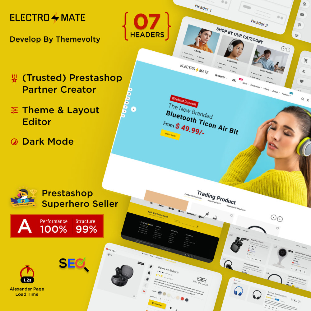 Electro–Mate Hightech–Electronic Marketplace Store