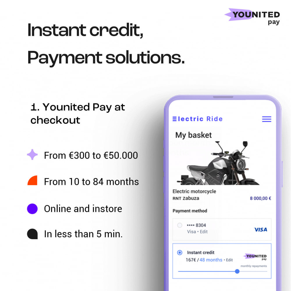 Younited Pay - Pay in several times by instant credit