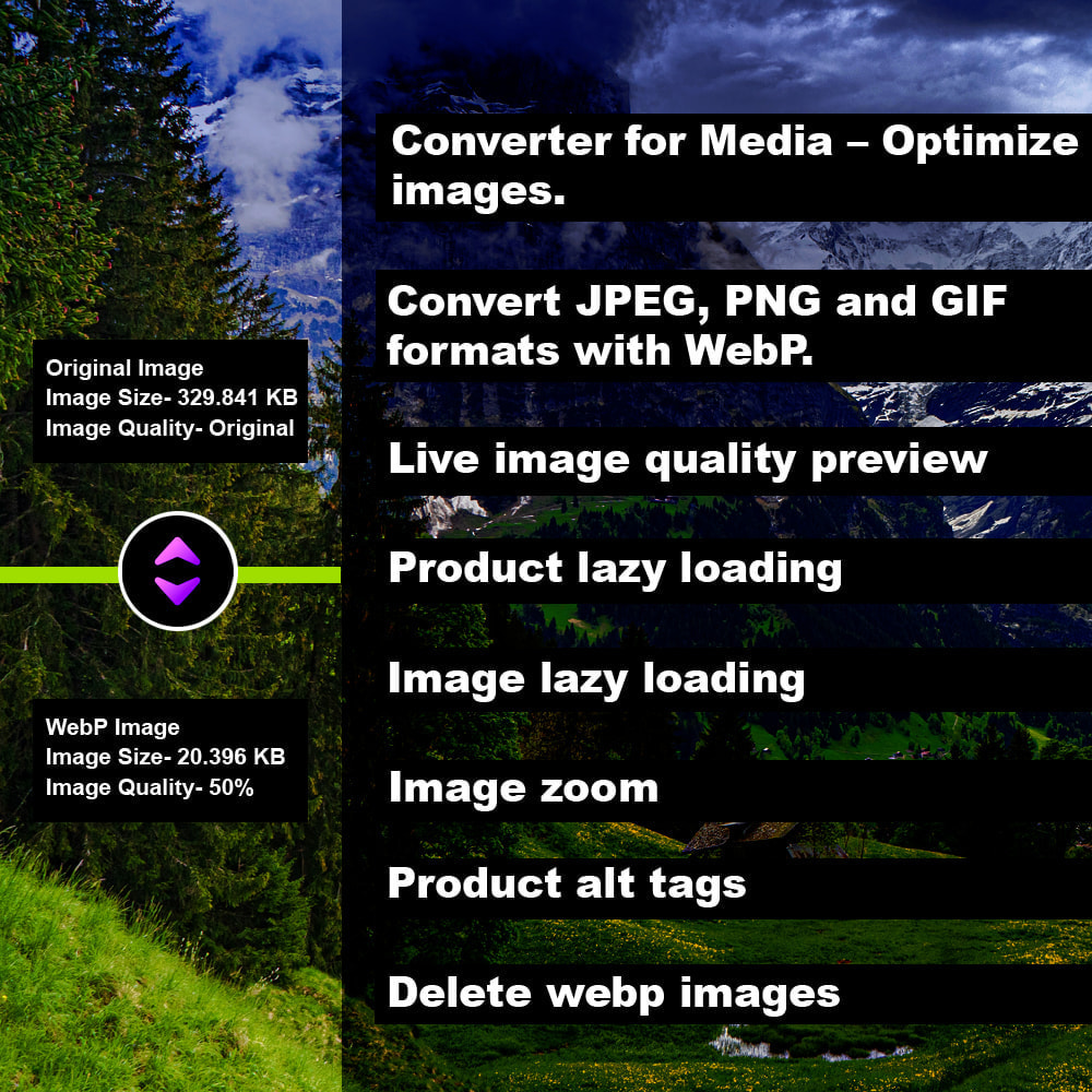 Optimize Store | Webp | Auto Lazy Load | Image Alt