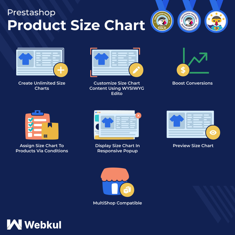 Product Size Chart | Add Size Guide to Product
