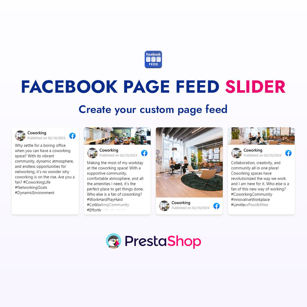 Feed Slider for Facebook Page - Show your posts feed