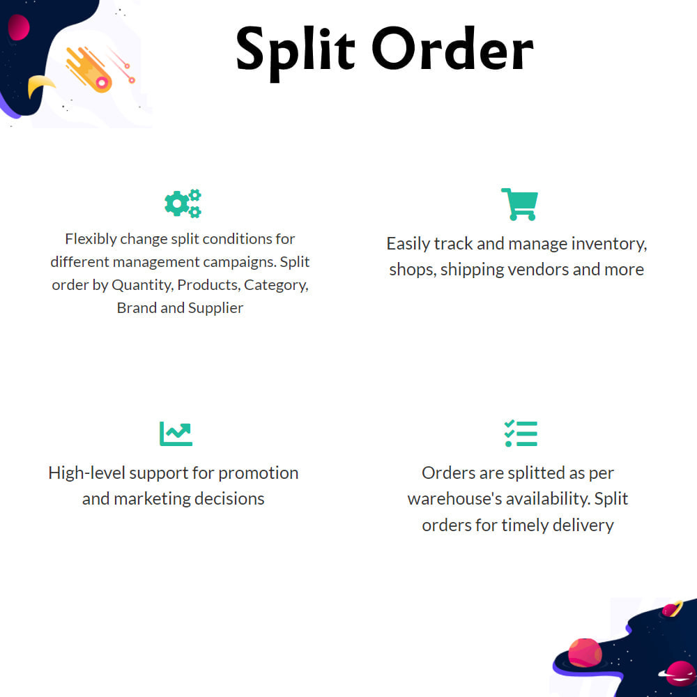Split Order - Make Separate Order IDs