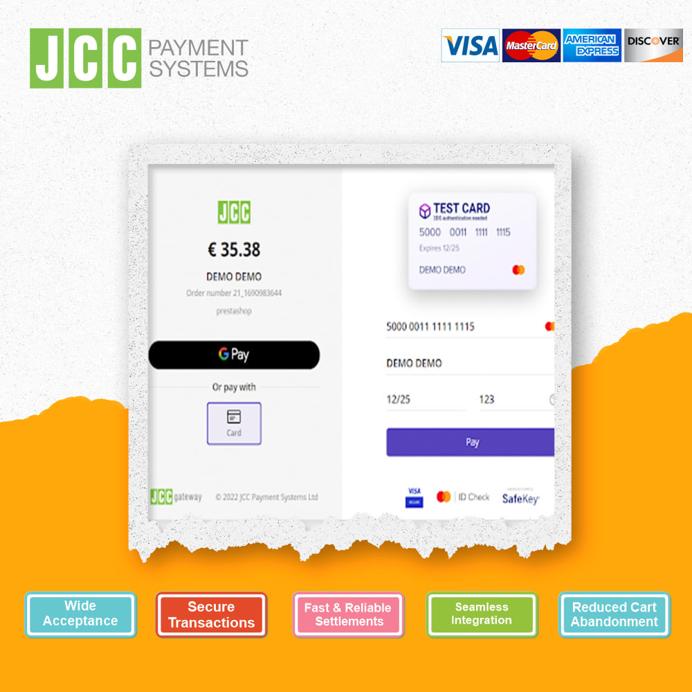 JCC Payment with Refund | Google Pay | Pay by Link