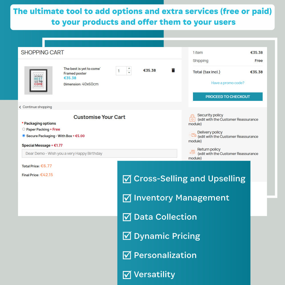 Paid Cart Attribute - Add Extra Custom Cart Field