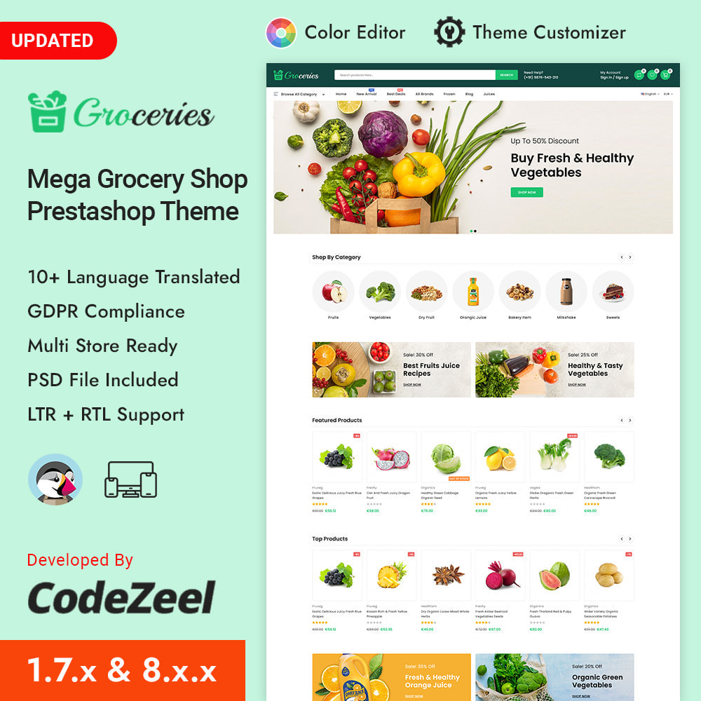 Groceries - Mega Grocery Super Store