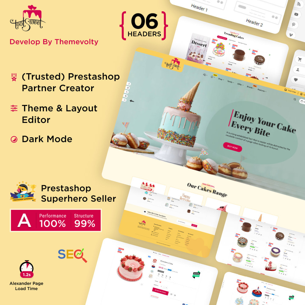 TootSweet Cake– Dessert Multipurpose Store