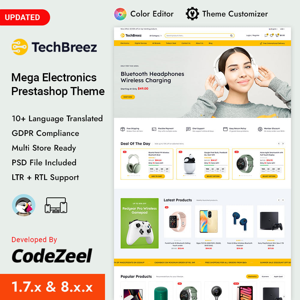 TechBreez - Mega Electronics and Tech Shop
