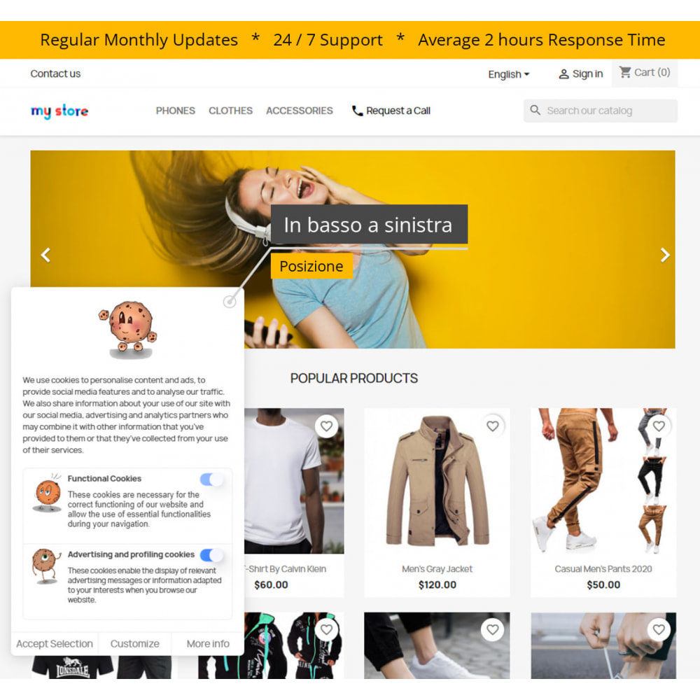 Cookie Legge RGPD + Google Consent Mode V2 di HiPresta