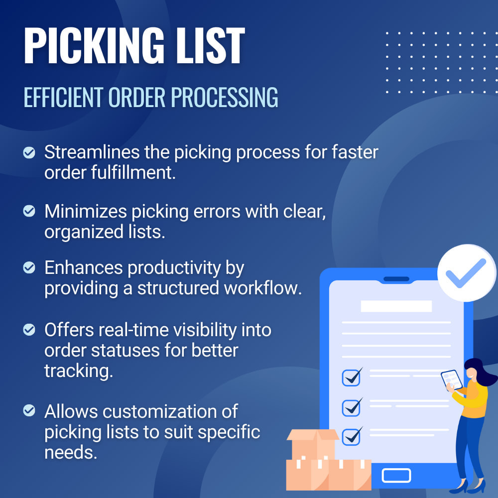 Picking List - Pick List - Pick and Pack