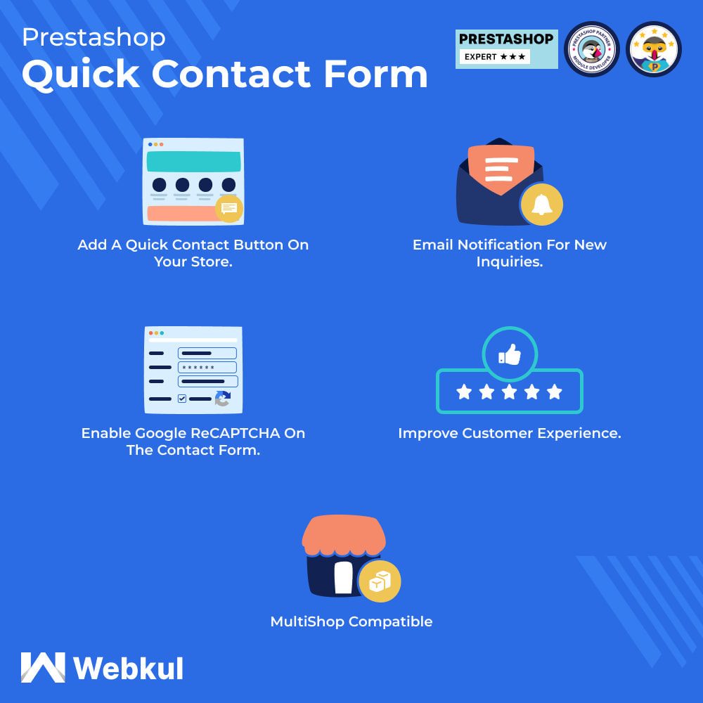 Quick Contact Form | Add Quick Contact Button To Store