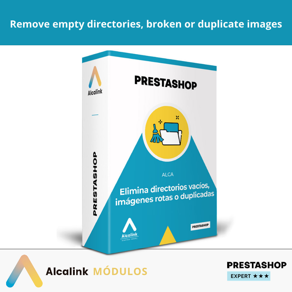 Delete empty directories and clean images