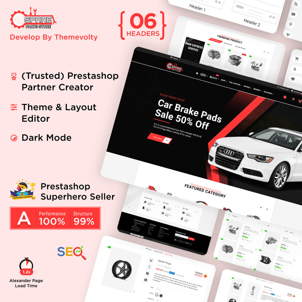 Spareparts AutoPart Mega Super Shop