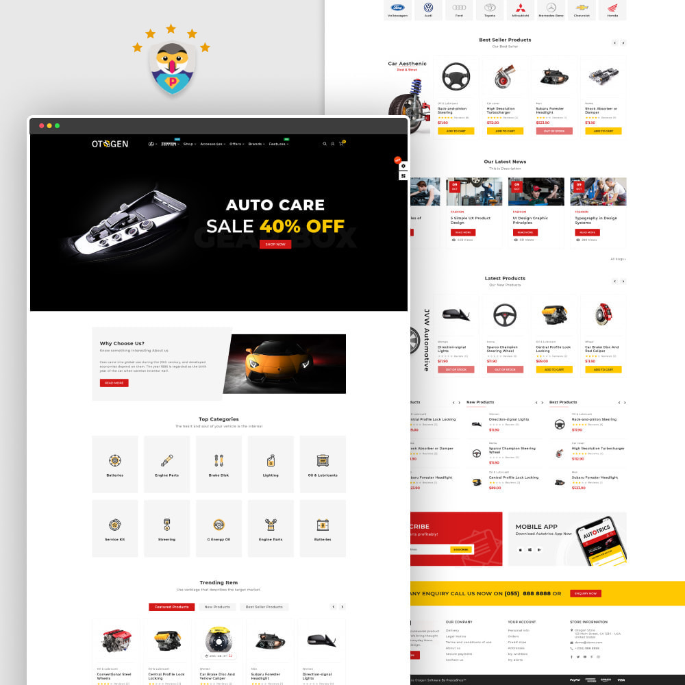 Otogen Mega AutoPart Cars Tools Shop