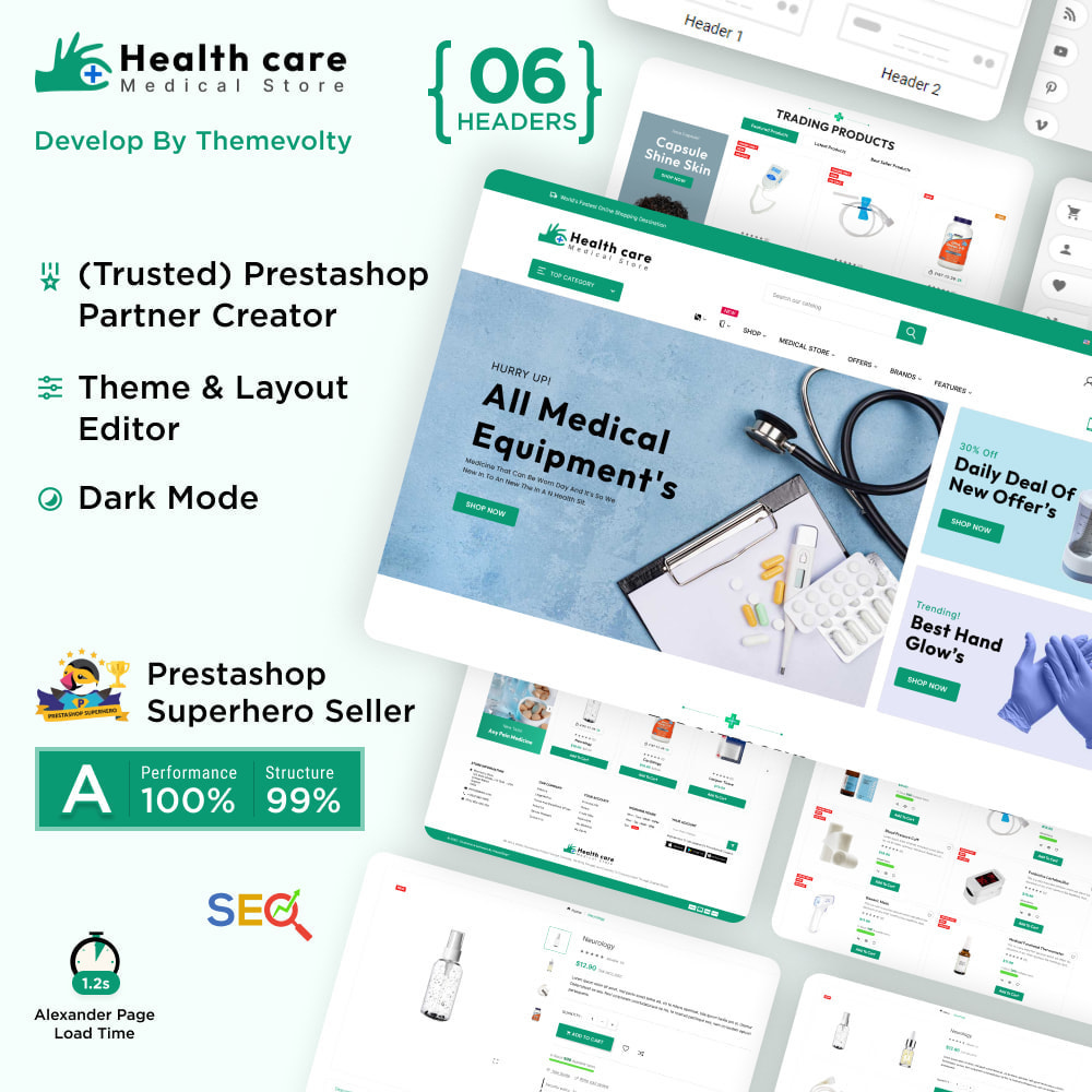 Healthcare Pharmacy Medical Drug Medicine Mart Store