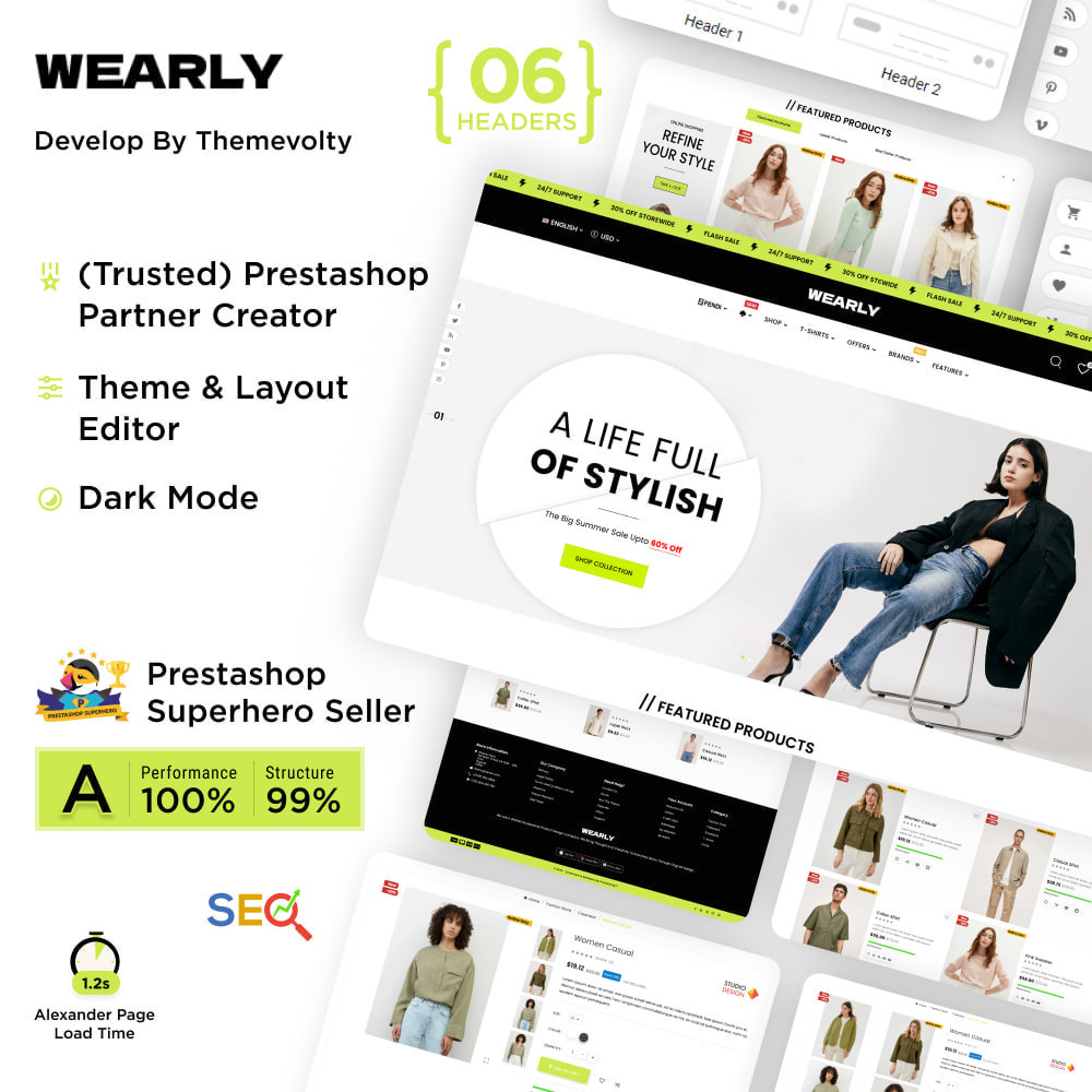 Wearly Fashion Cloths Woman Wear Store
