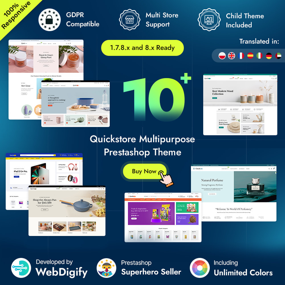 Quickstore - Mega Shop Multipurpose Responsive Store