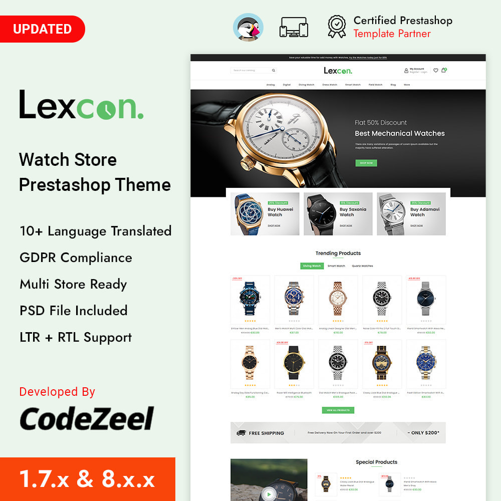 Lexcon - Luxury Watch Store