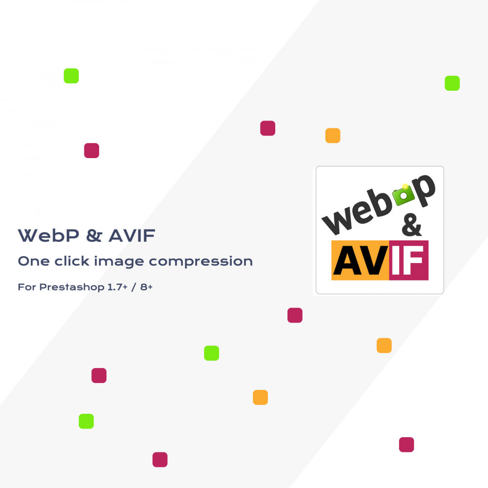 WebP & AVIF - One click image compression