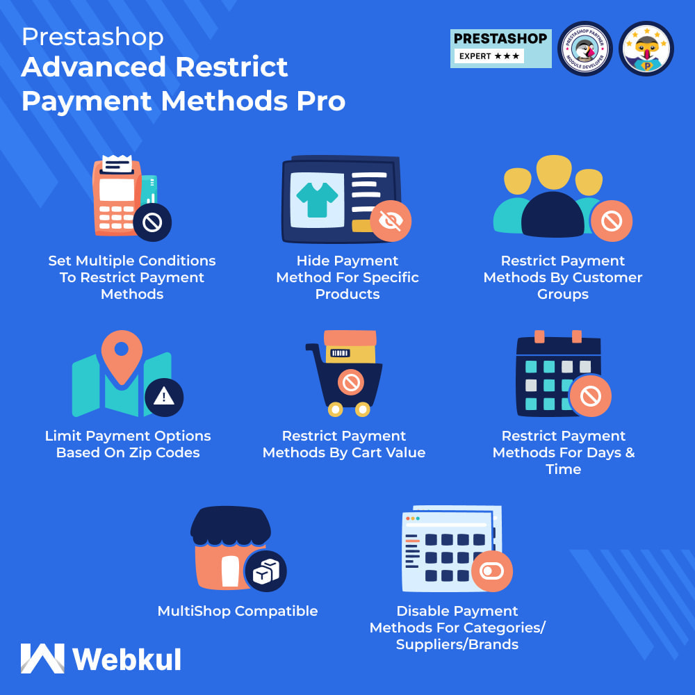 Advance Restrict Payment Methods Pro