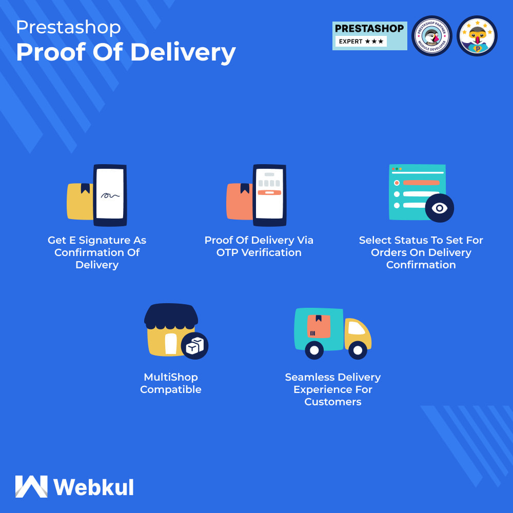 Proof of Delivery(POD) | Electronic Signature | OTP