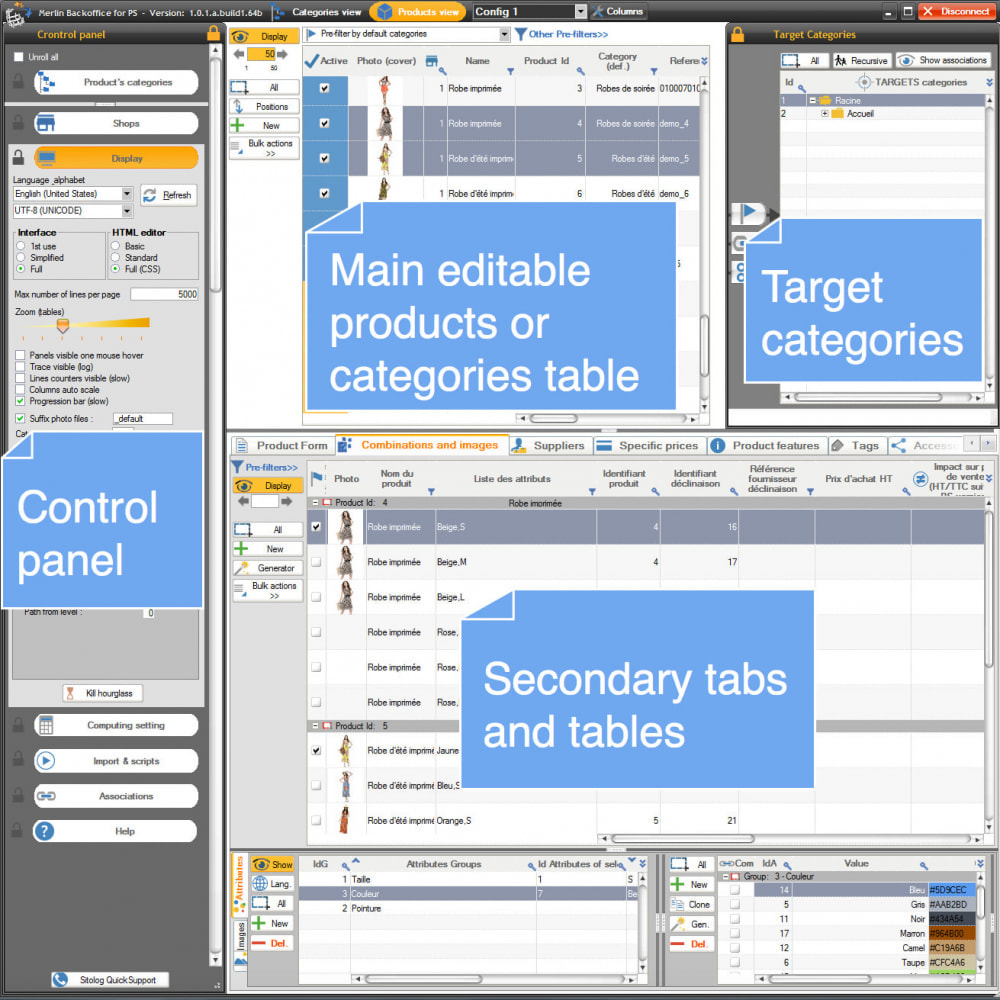 Connector for Merlin Backoffice ® Flex by Sitolog