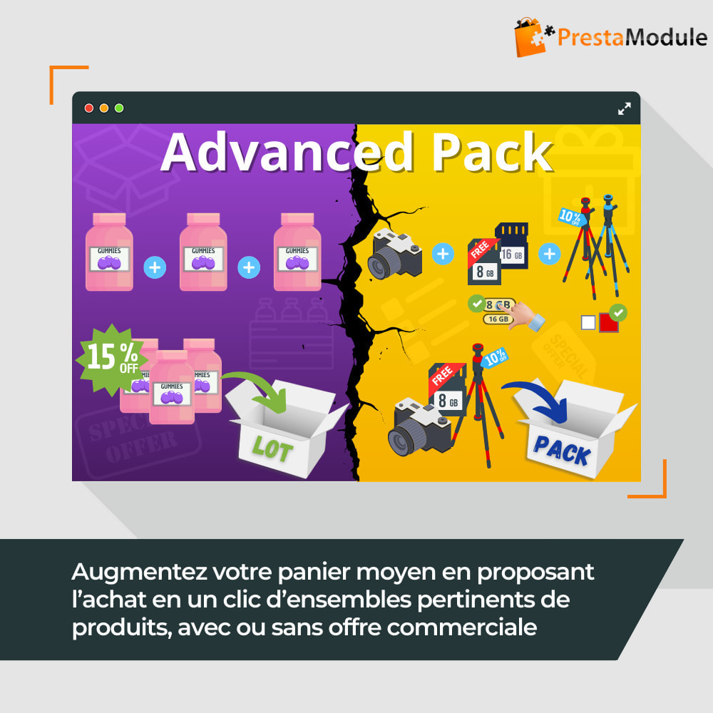 Advanced Pack - Packs, lots, coffrets cadeau, box,…
