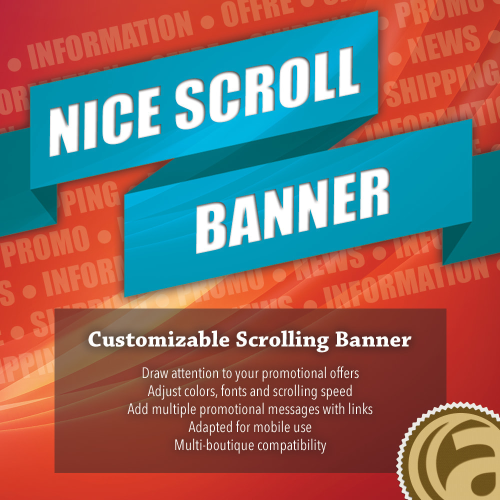 NiceScrollBanner - Customizable Scrolling Banner