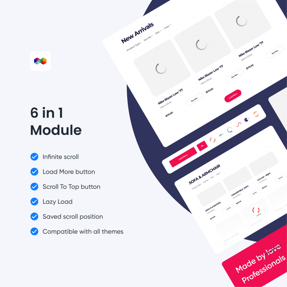 Infinite Scroll | Load More Product | Lazy Load 6 in 1