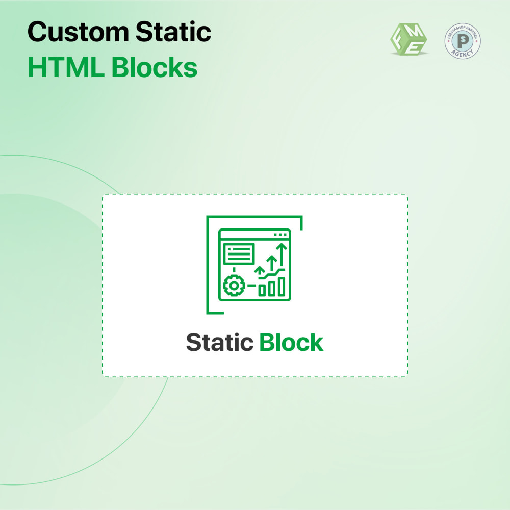 Custom HTML Block- Static HTML Box,Banners,MultiBlocks