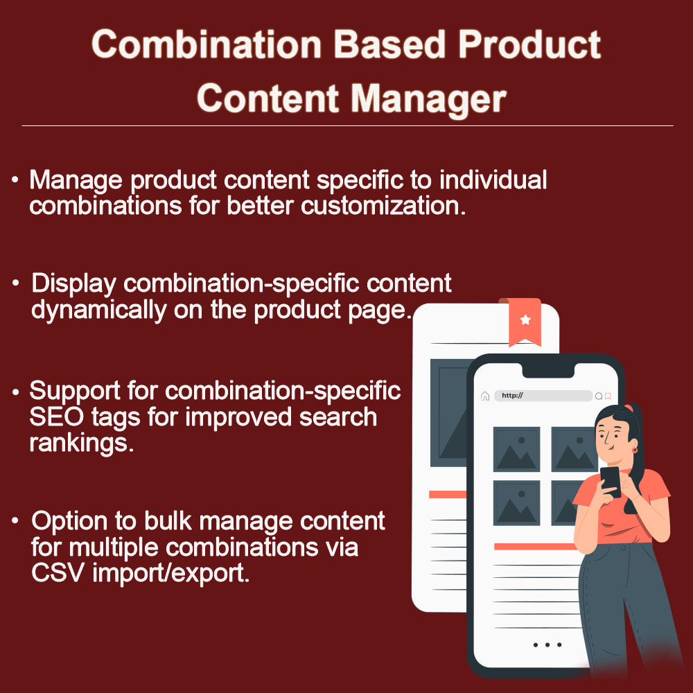 Combination Based Product Content Manager