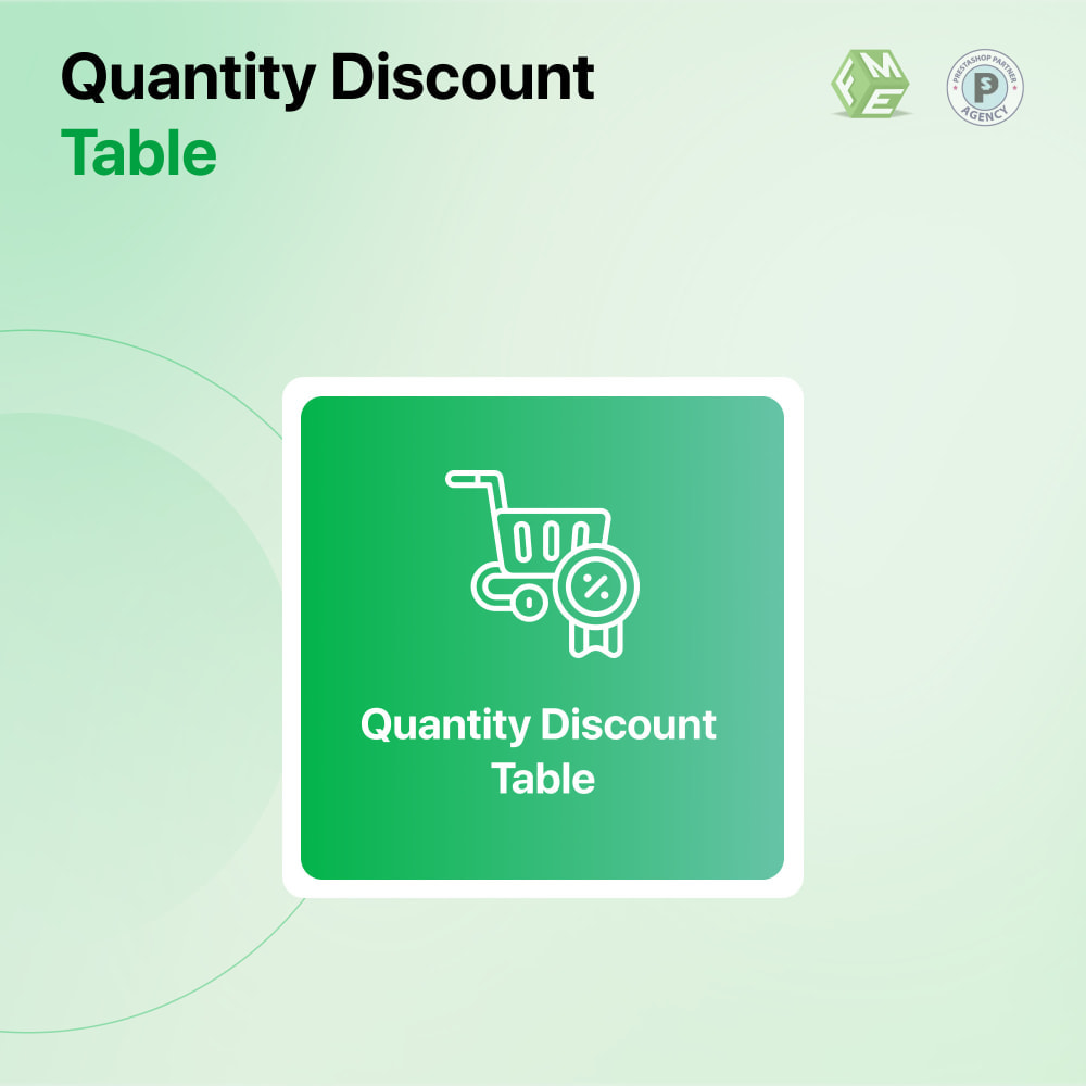 Quantity Discount Table