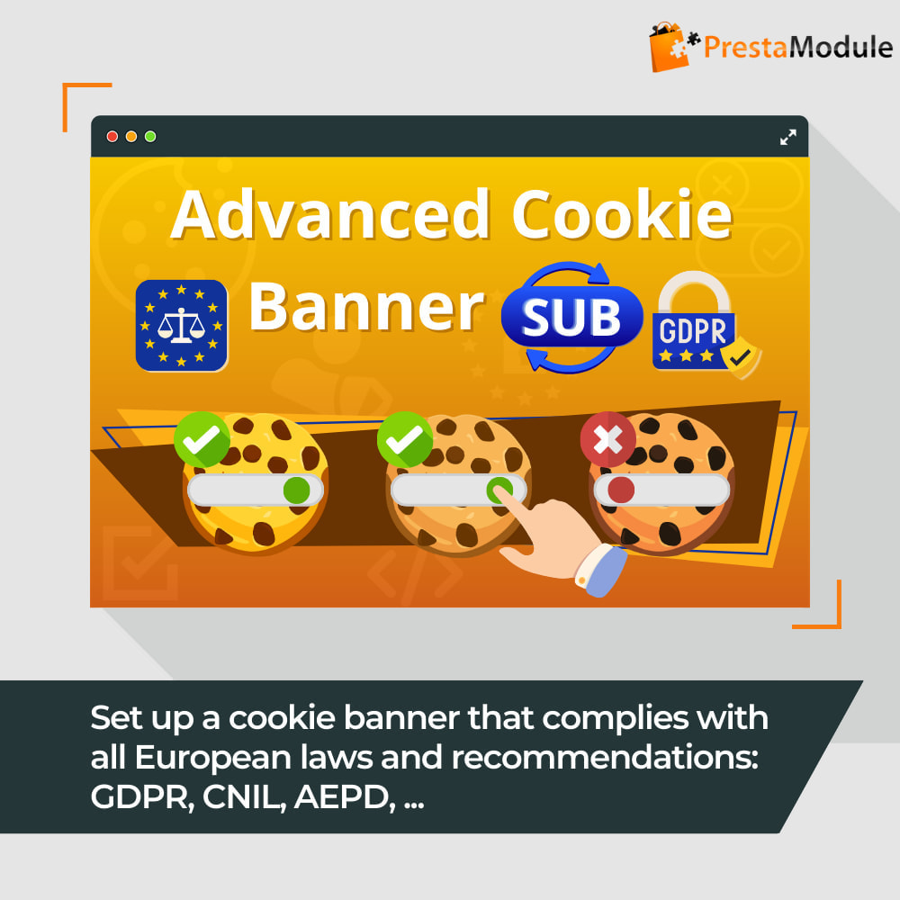 Advanced Cookie Banner - RGPD & Google Consent Mode V2