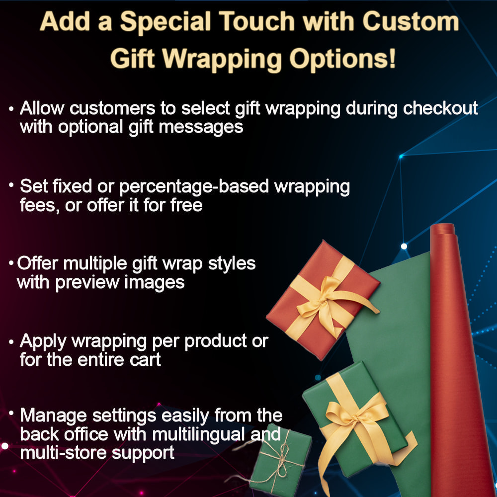 Advanced Gift Wrap & Message