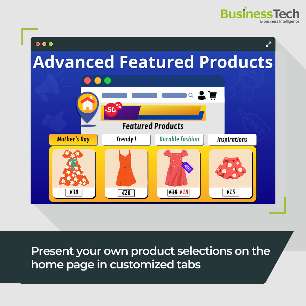 Advanced Featured Products - Products on homepage