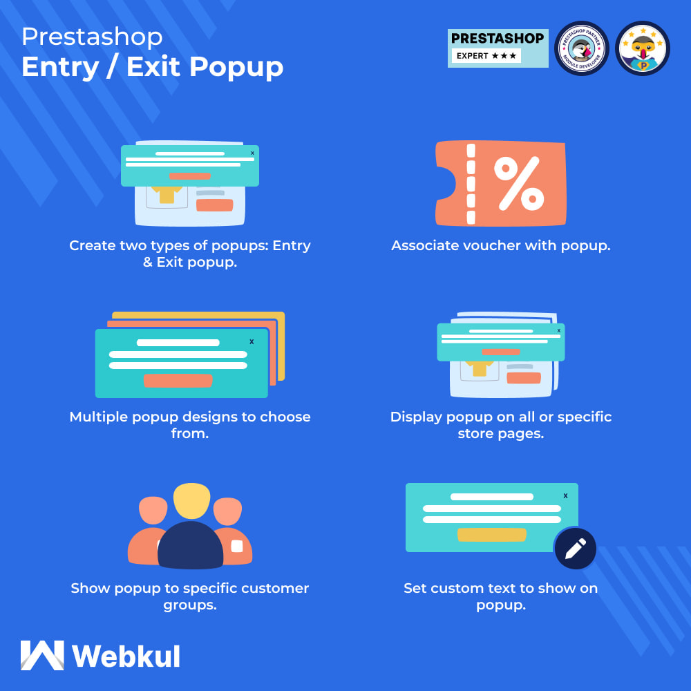 Entry/Exit Popup with Voucher/Coupon Code