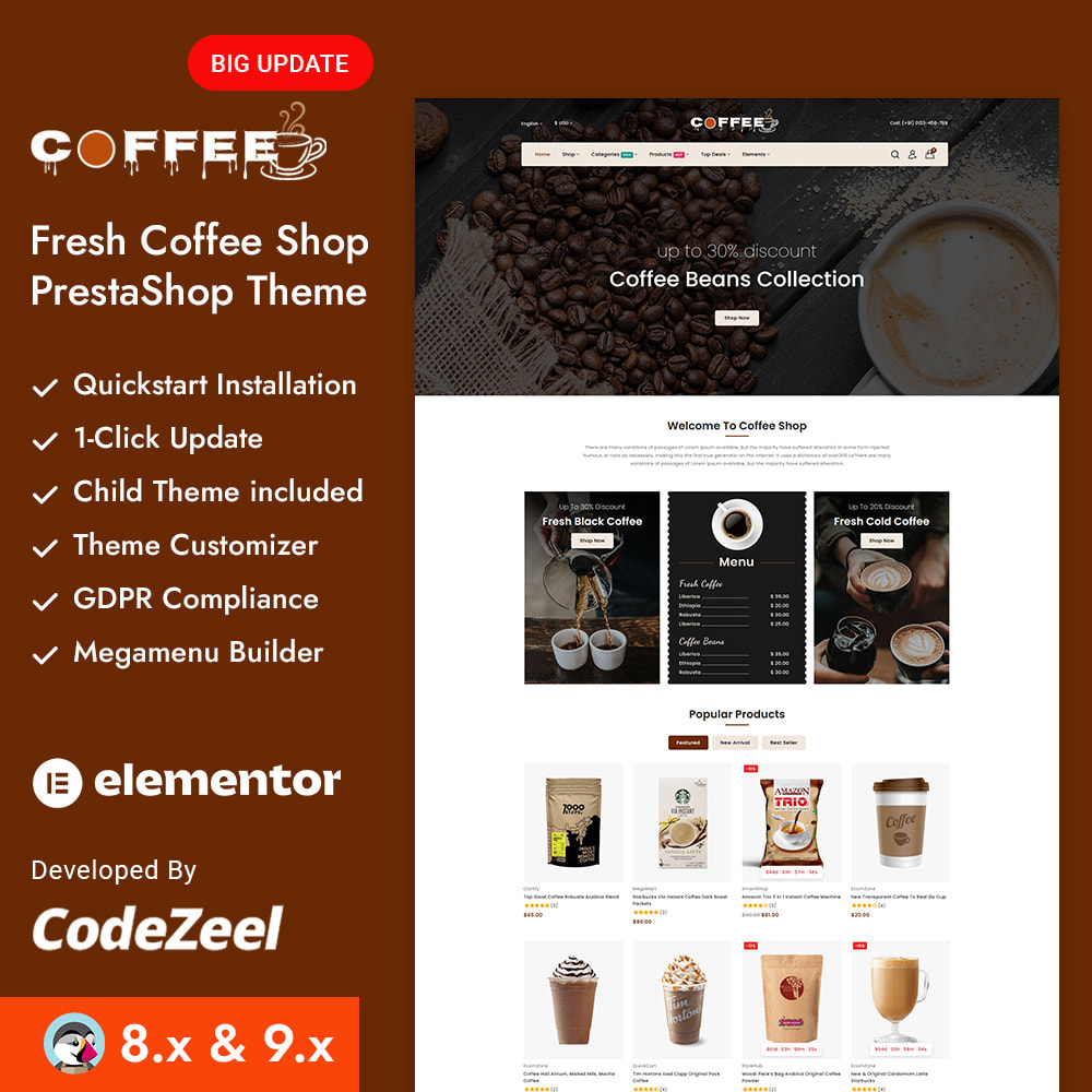 Coffee - Fresh Coffee Shop