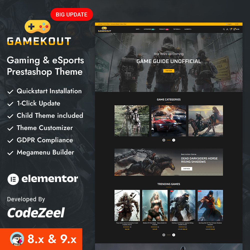 Gamekout - Online Game Store