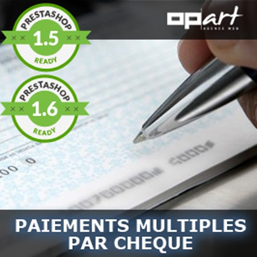 Paiment multiple par chèque