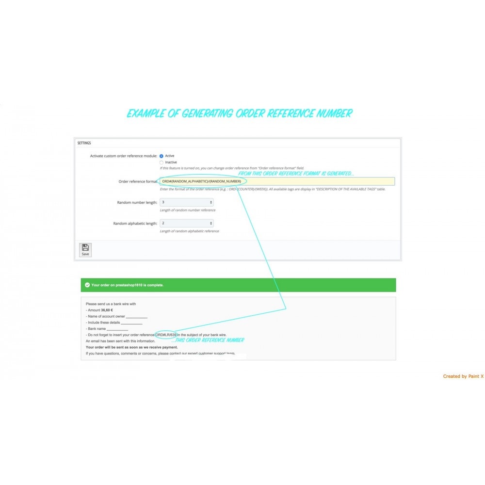 Advanced Custom Order Numbers, Edit Order Numbers